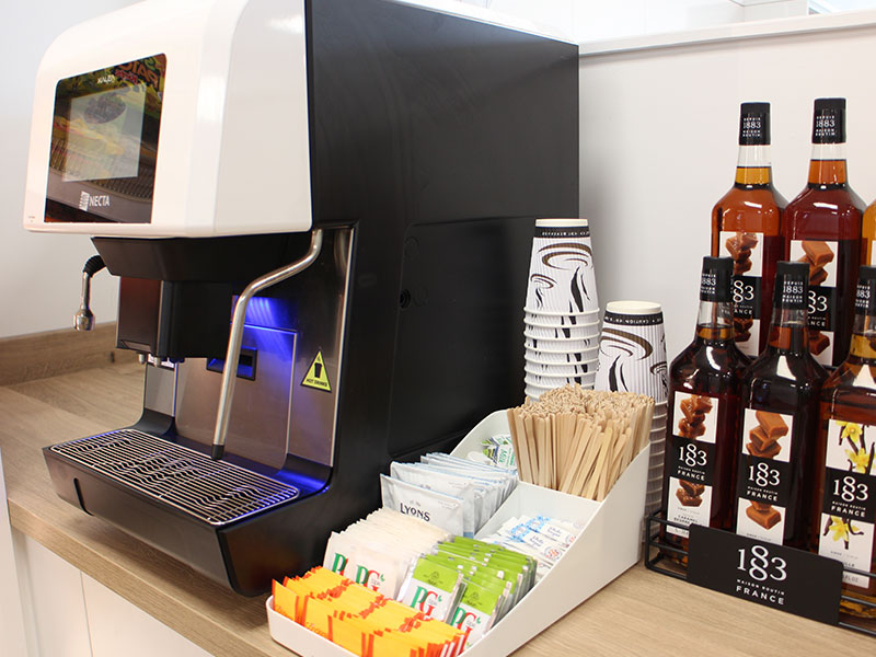 Why workplace refreshments play a key role in workplace wellbeing.